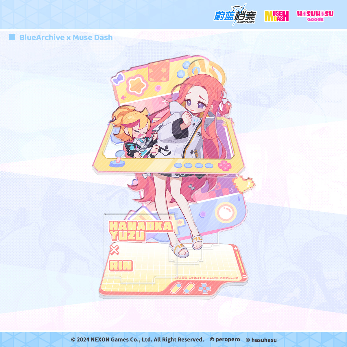 Blue Archive X Muse Dash Offical Collab Acrylic Stand Yuzu – Artplex